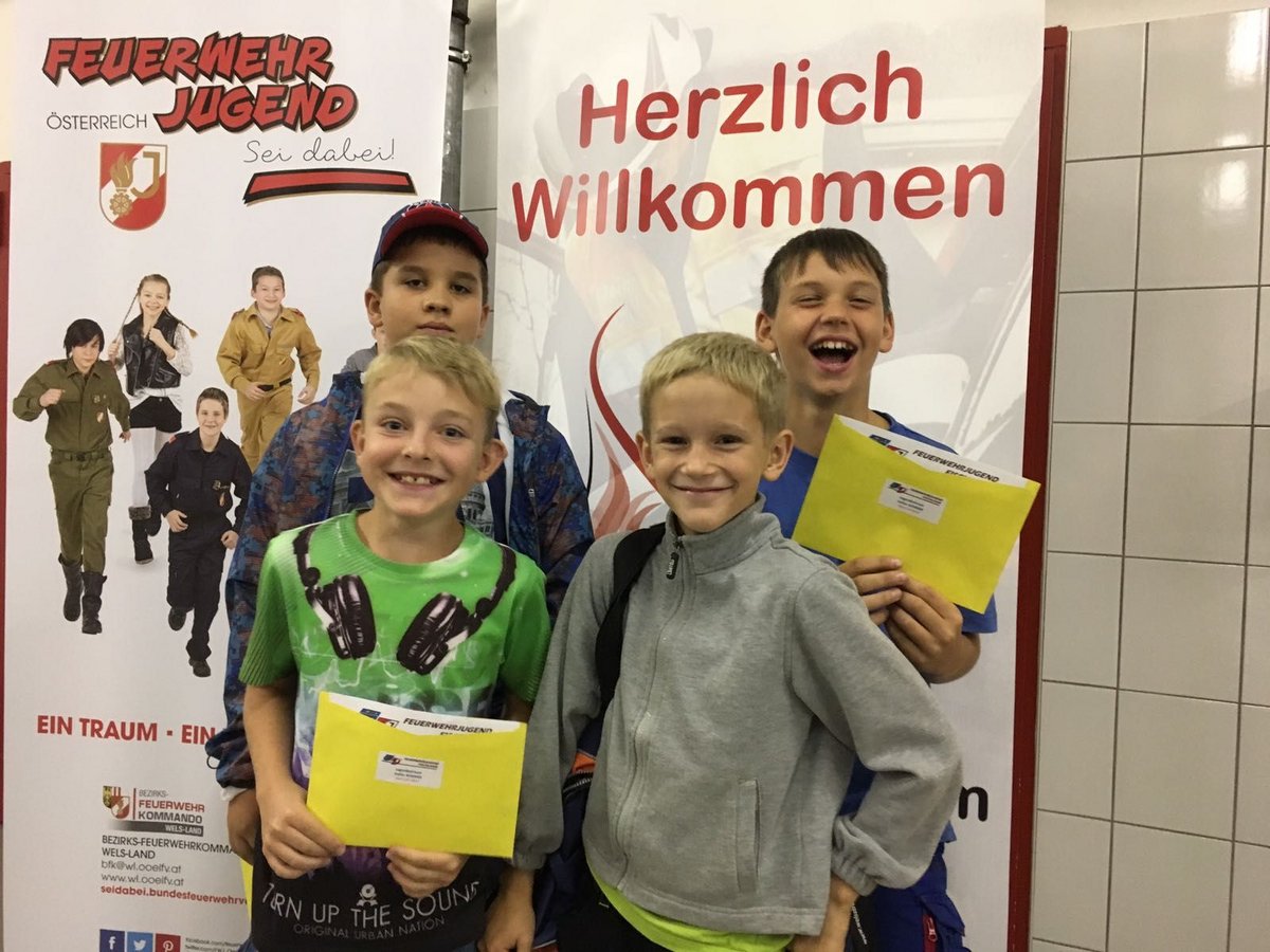 Neue Jugendmitglieder - Bezirk Wels-Land